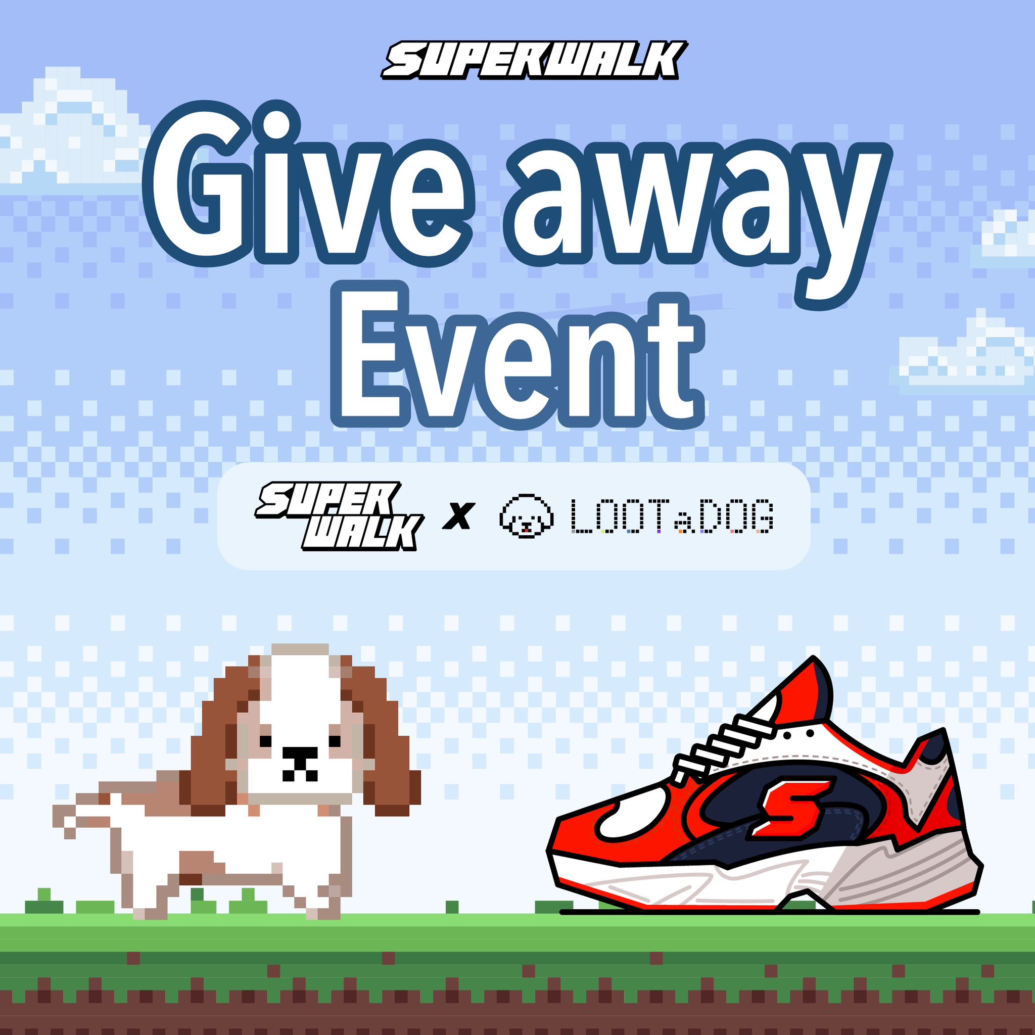 SuperWalk×LOOTaDOG Giveawayイベント（72H〆） | SuperWalk日本語ナビ